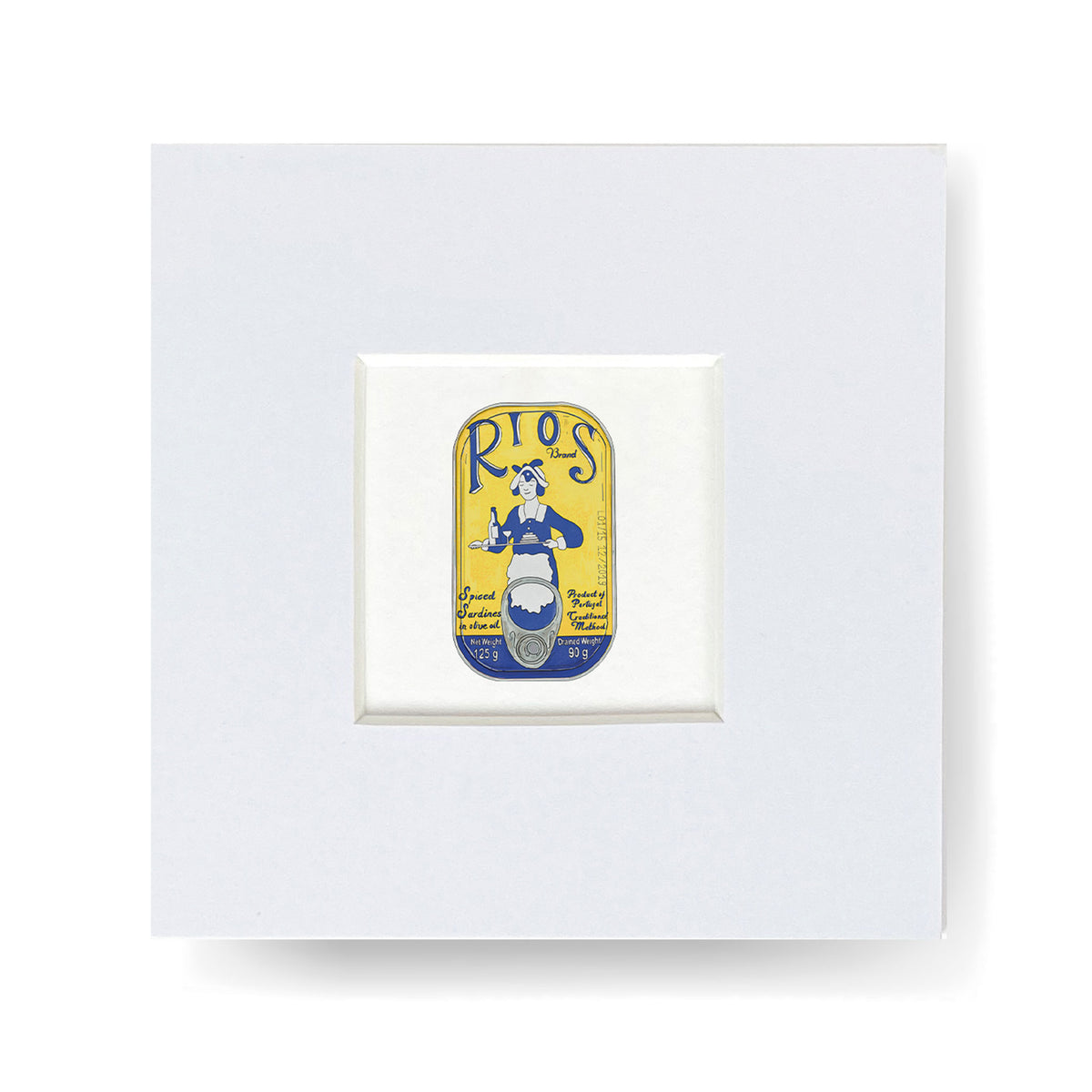 Tinned Fish Rios Tiny Print – natdraws