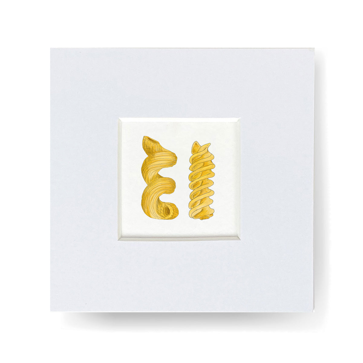 Spirelli & Fusilli Pasta Tiny Print – natdraws