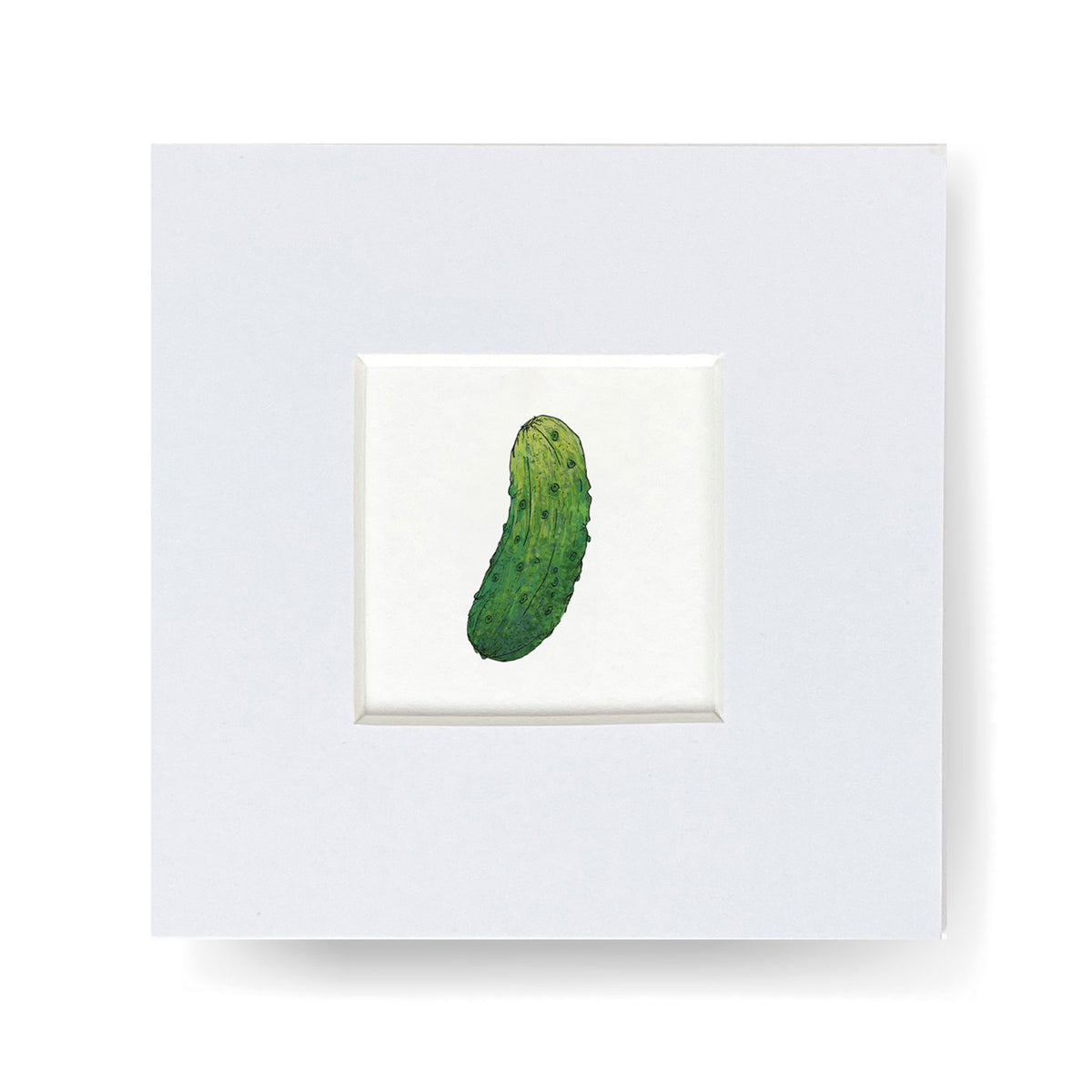 Pickled Gherkin Single fat Tiny Print – natdraws