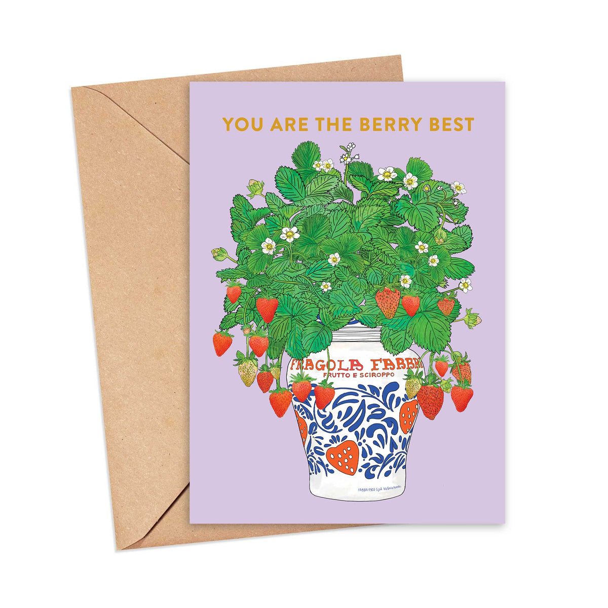 The Berry Best Greeting Card – natdraws